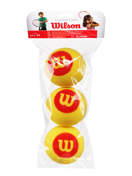Wilson STARTER FOAM 3 ks :: Wilson-Sport.sk – internetový obchod s ...